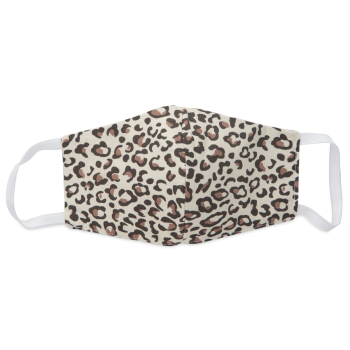 leopard print face mask